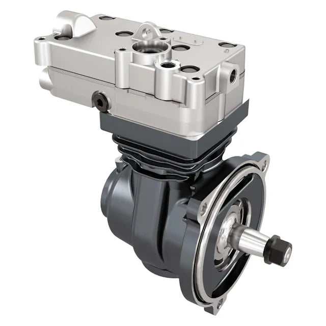 Single Cylinder Compressor For Mack MP7 / MP8, Volvo FM / FH ø85mm - 3 ...